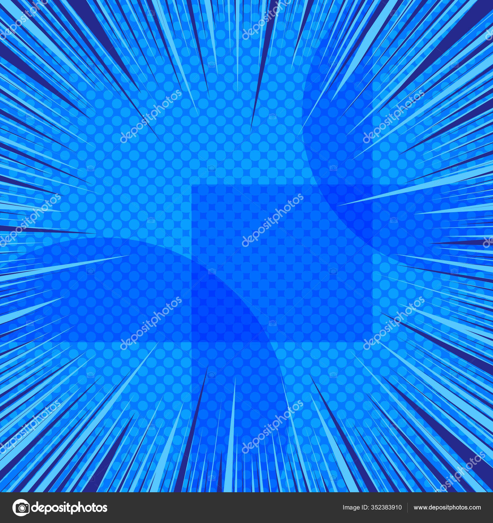 Abstract comic blue background Stock Vector Image by ©Petersenurecoff ...