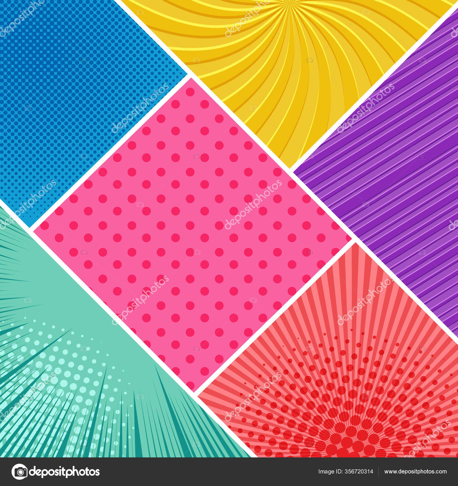 Comic book page colorful composition Stock Vector Image by ...