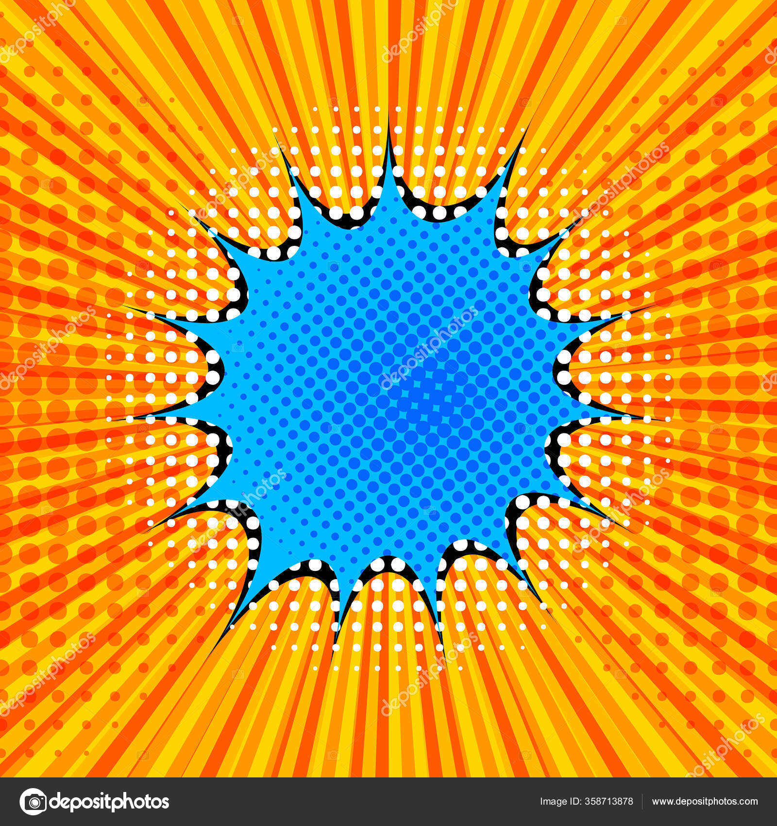 Comic light concept Stock Vector by ©Petersenurecoff.gmail.com 358713878