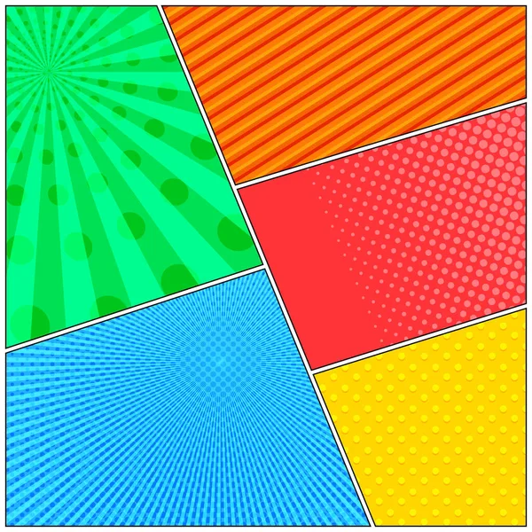 Comic book backgrounds collection Stock Vector by ©Petersenurecoff ...