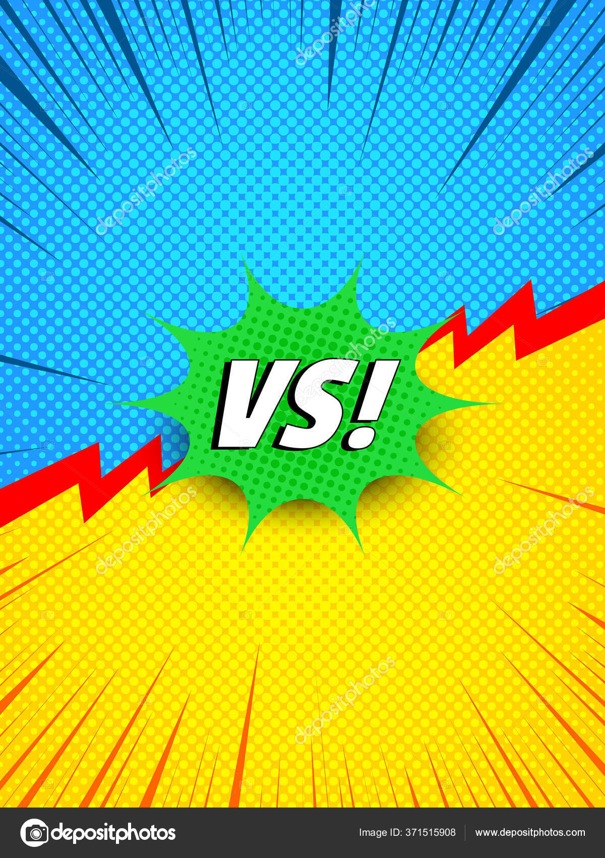 Colorful comic dynamic duel concept Stock Vector by ©Petersenurecoff ...