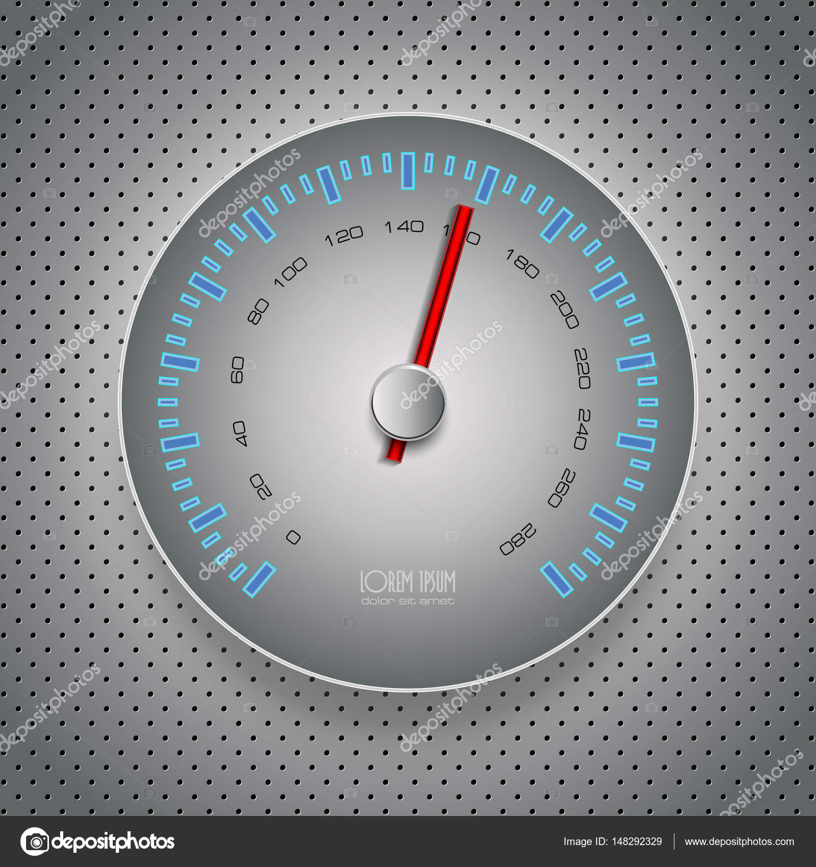 Speedometer realistic template Stock Vector Image by ©denpovstin.gmail ...