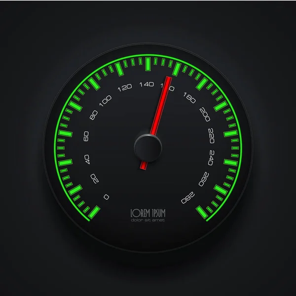 Speedometer realistic template Stock Vector Image by ©denpovstin.gmail ...