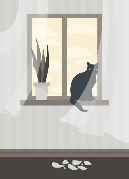 Broken vase Vector Art Stock Images | Depositphotos