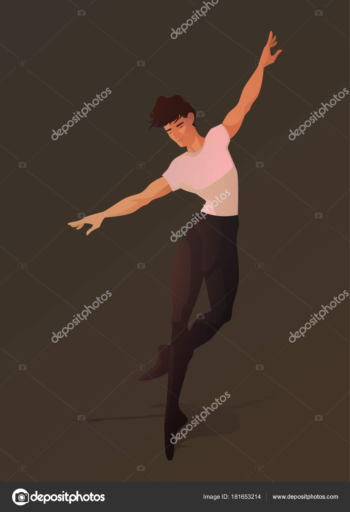 Dance Leap Cartoon Drawings