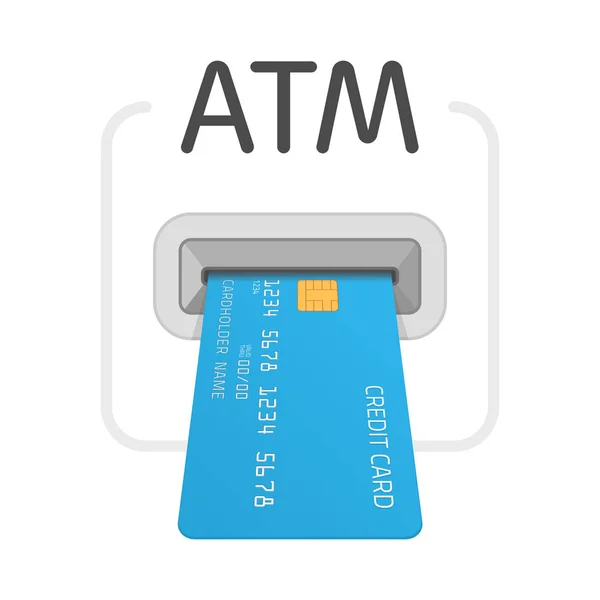 How to insert credit card in atm machine. Right and wrong ways to ...