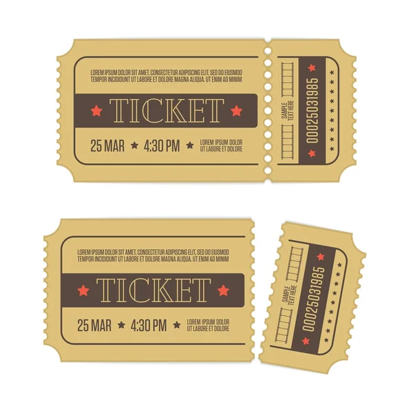 Vector cinema ticket. Stock Vector by ©art-sonik 303419350