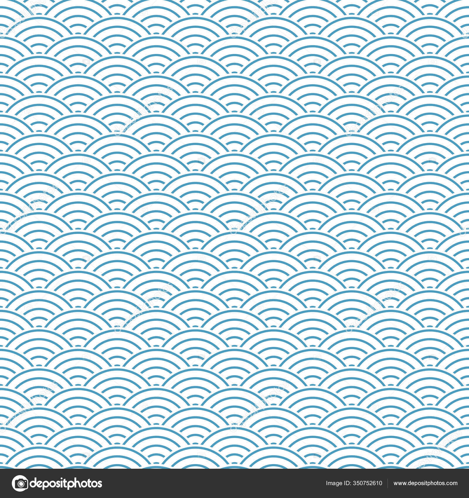 Seamless wave pattern. — Stock Vector © art-sonik #350752610