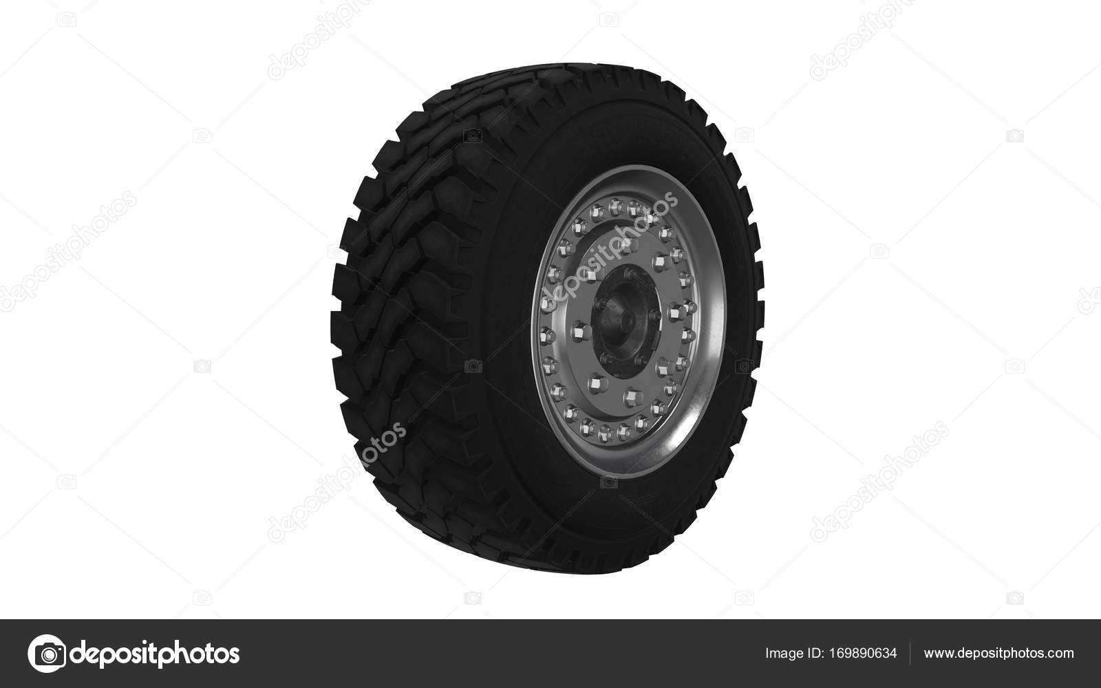 Render black car wheel — Stock Photo © krasnenkon.gmail.com #169890634