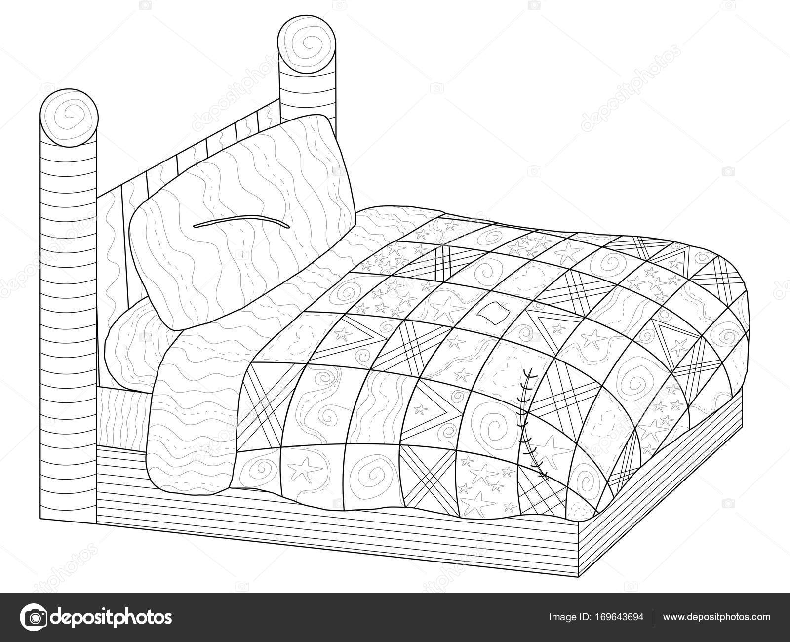 Coloring Pages Bedroom Furniture