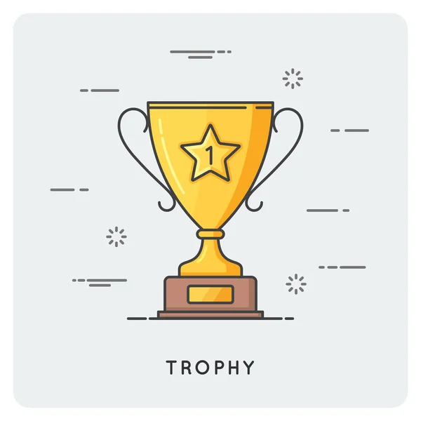 Trophy thin Vector Art Stock Images | Depositphotos