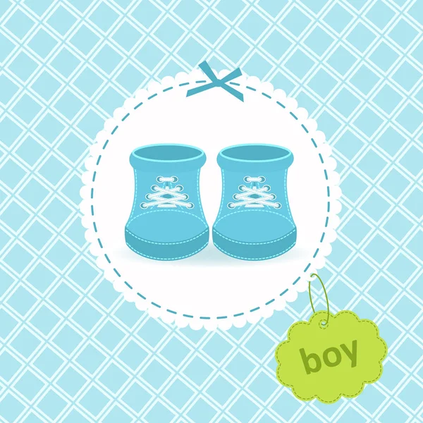 Baby boy shoes Vector Art Stock Images | Depositphotos