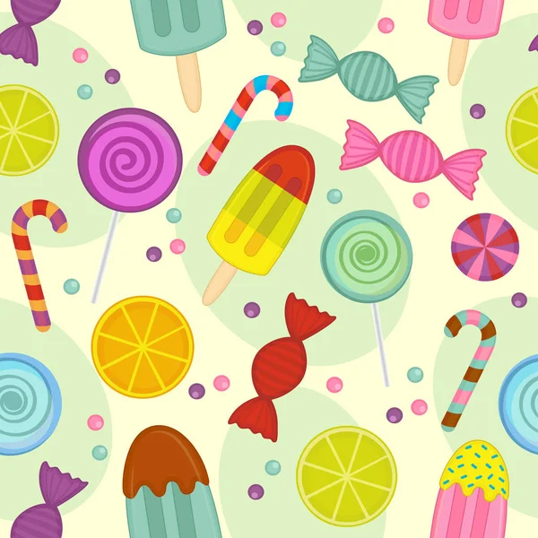 Vector set of sweets on a white background. Elements for holiday Stock ...