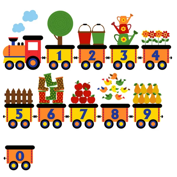 Cartoon train Stock Vector Image by ©trilingstudio #11573427