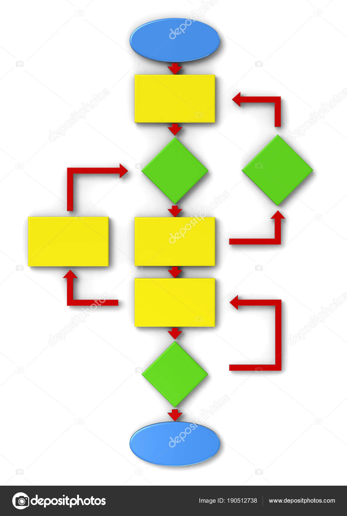 Diagrama - 3D — Foto de stock #190512738 © gmac84