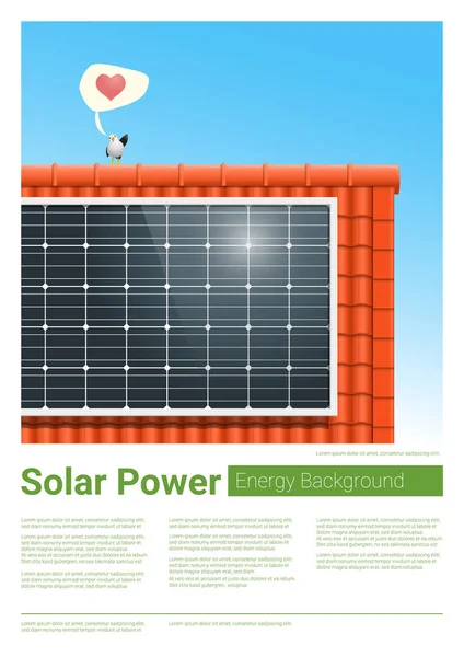 Energy concept background with solar panel , vector , illustration ... Energy concept background with solar panel , vector , illustration ...