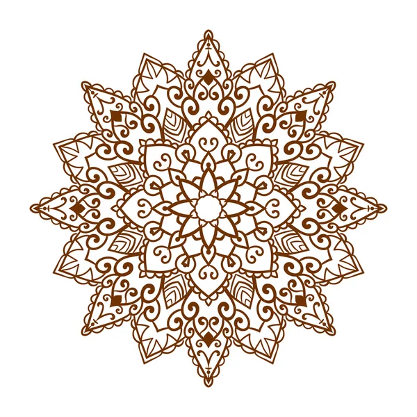 Design of cute brown mandala Stock Vector Image by ©mariiasem.outlook ...