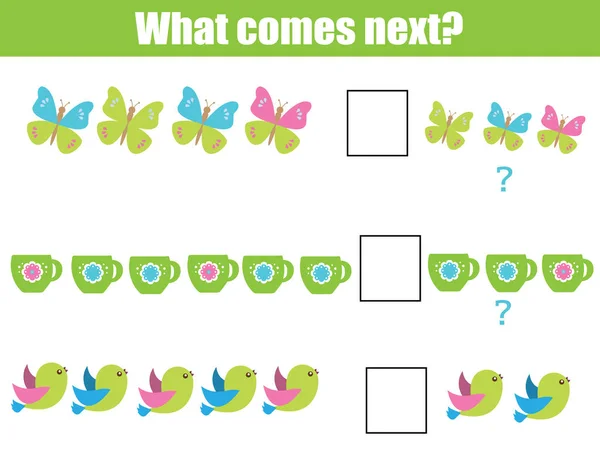 Counting Educational Children Game Kids Activity Worksheet How Many ...