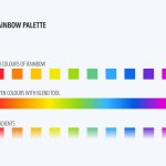 Color Chart Print Test Page Color Numbers Names Rgb Cmyk Stock Vector ...