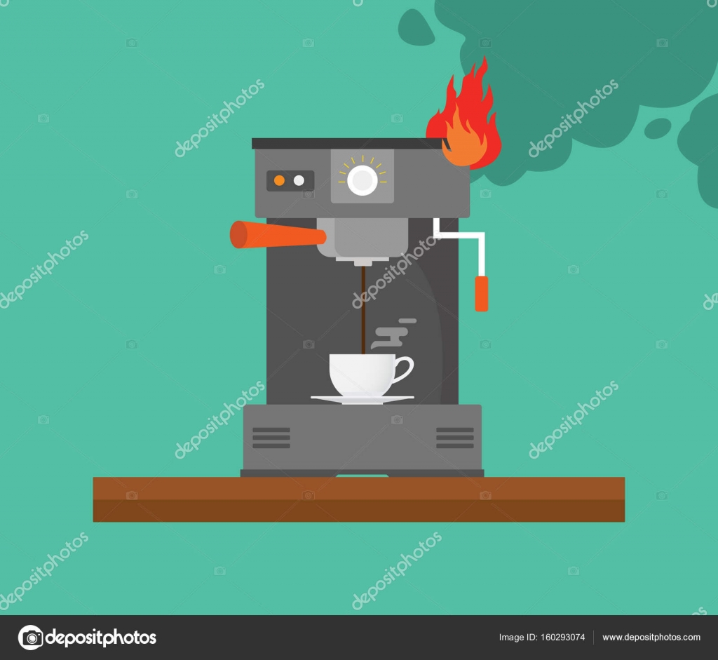 Comics Broken Coffee Maker