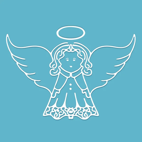 Weeping Angel Stencil Template