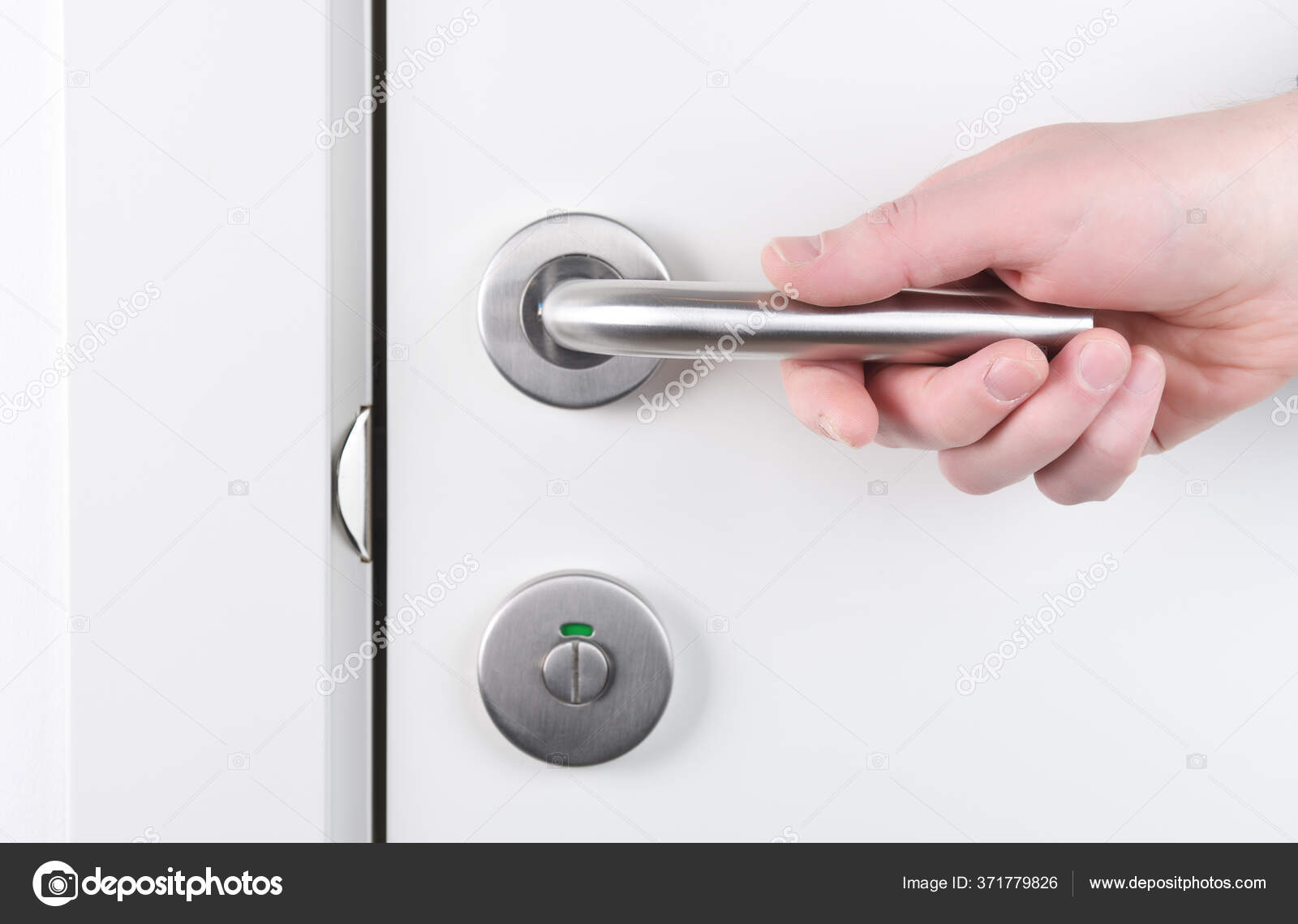Hand Closing A Door