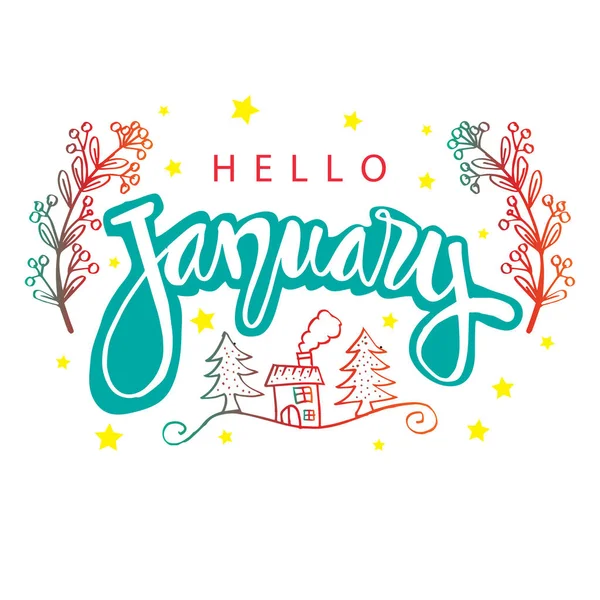 Hello january Vector Images, Royalty-free Hello january Vectors ...