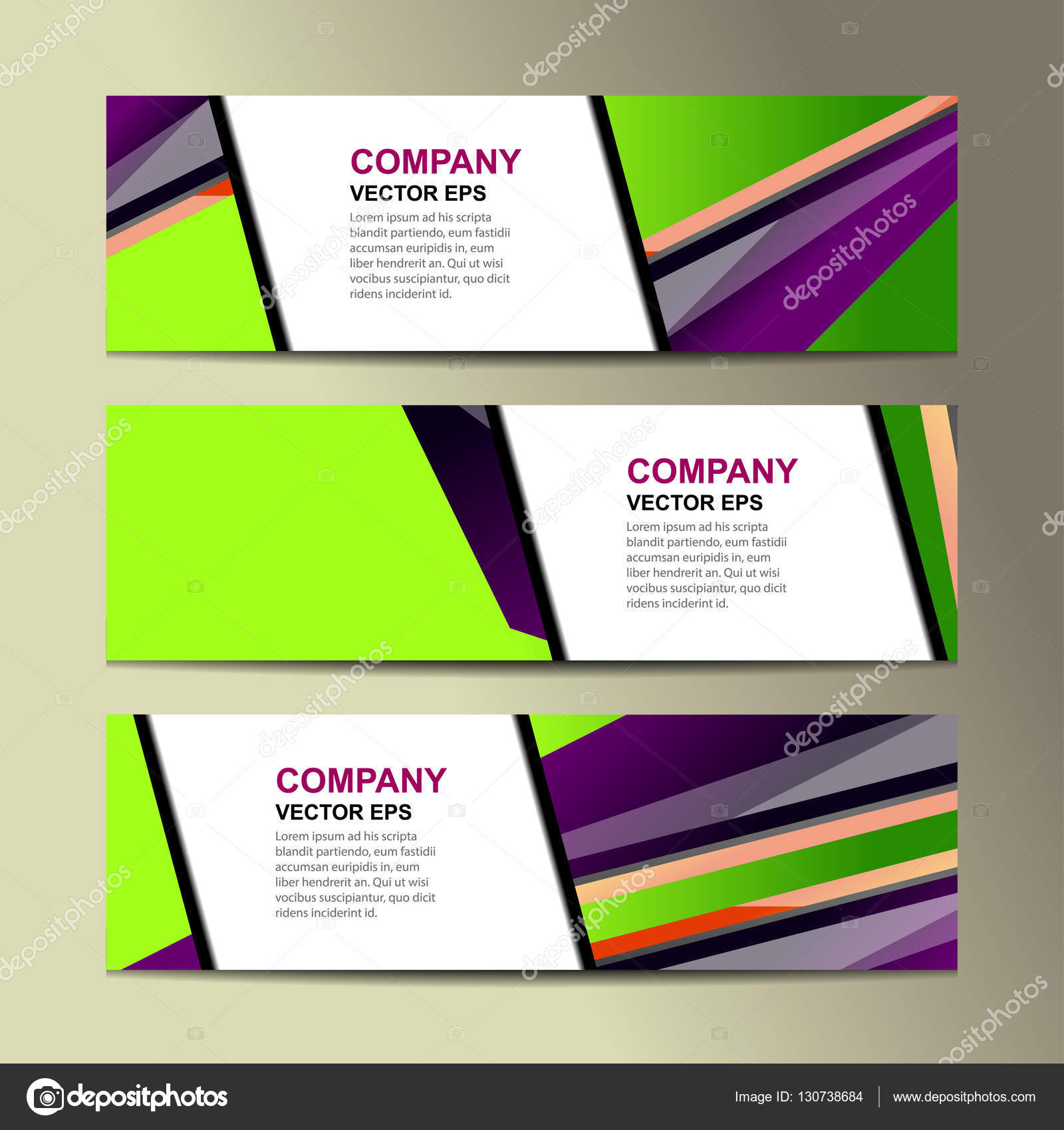 Business banner background Stock Vector Image by ©ijaydesign99 #130738684