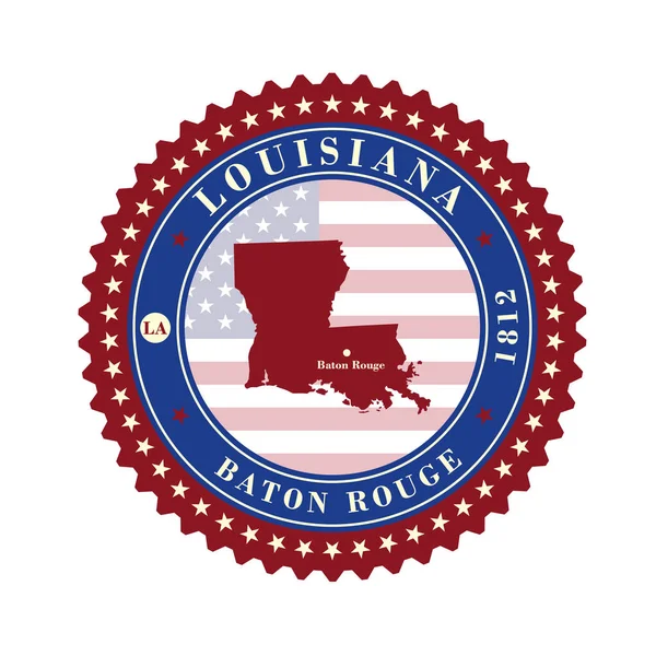 Louisiana stamp Vector Art Stock Images | Depositphotos
