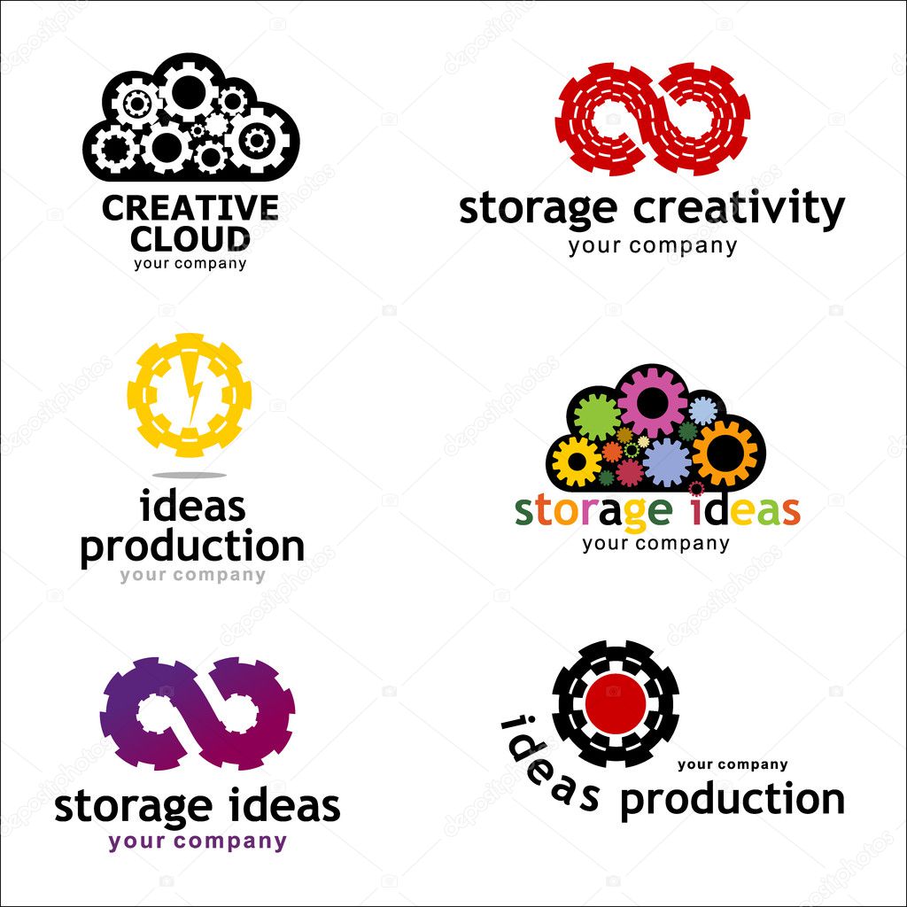 Symbols Of Creativity And Ideas Stock Vector Illustration