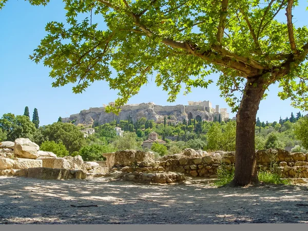 View of the stairs at the Parthenon temple — Stock Editorial Photo ...