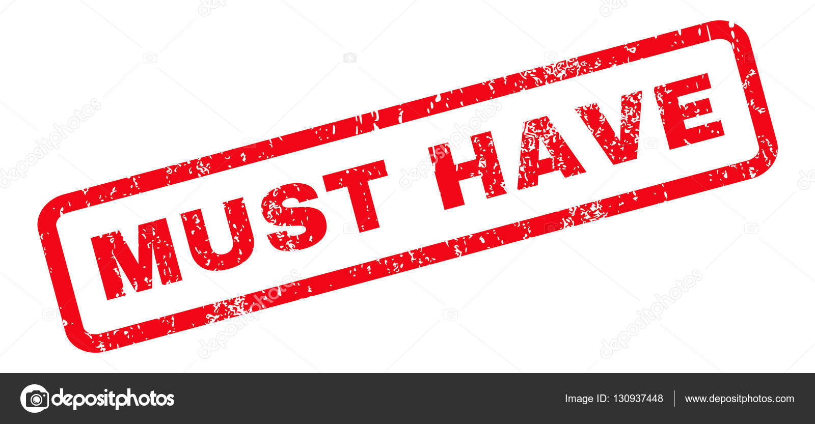 Must Have Rubber Stamp Stock Vector Image by ©anastasyastocks.gmail.com ...