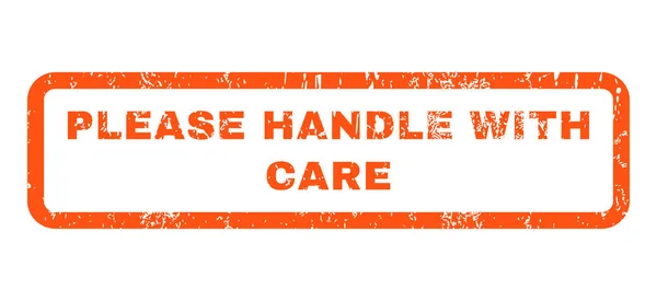 Please Handle With Care Rubber Stamp — Stock Vector © tatyana.sibcode ...