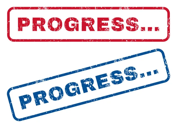 Work In Progress Rubber Stamps Stock Vector Image by ©anastasyastocks ...