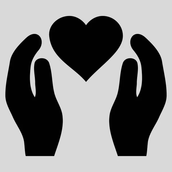 Silueta de las manos corazón Imágenes Vectoriales, Gráfico Vectorial de Silueta de las manos ...