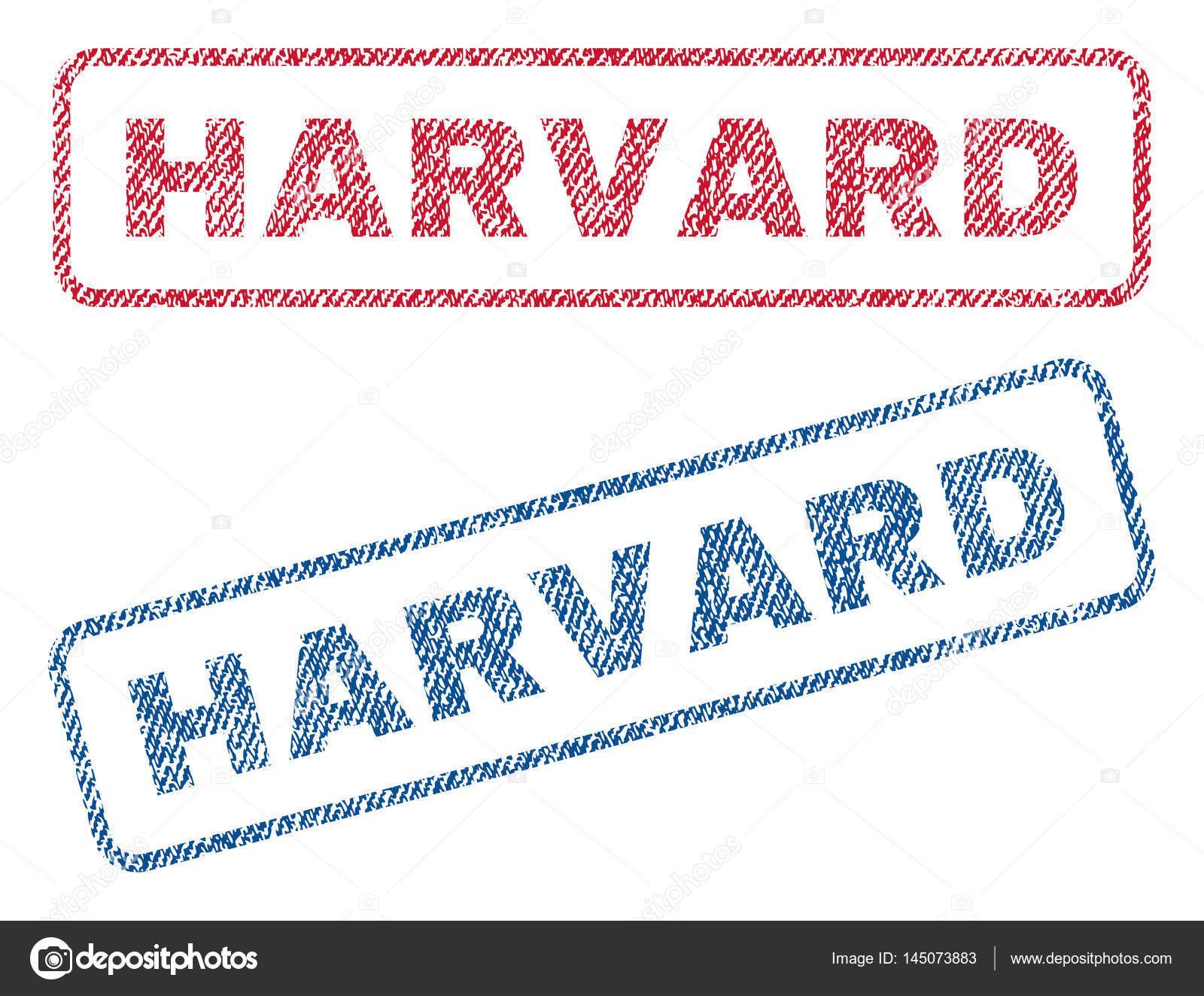Harvard Textile Stamps Stock Vector by ©anastasyastocks.gmail.com 145073883
