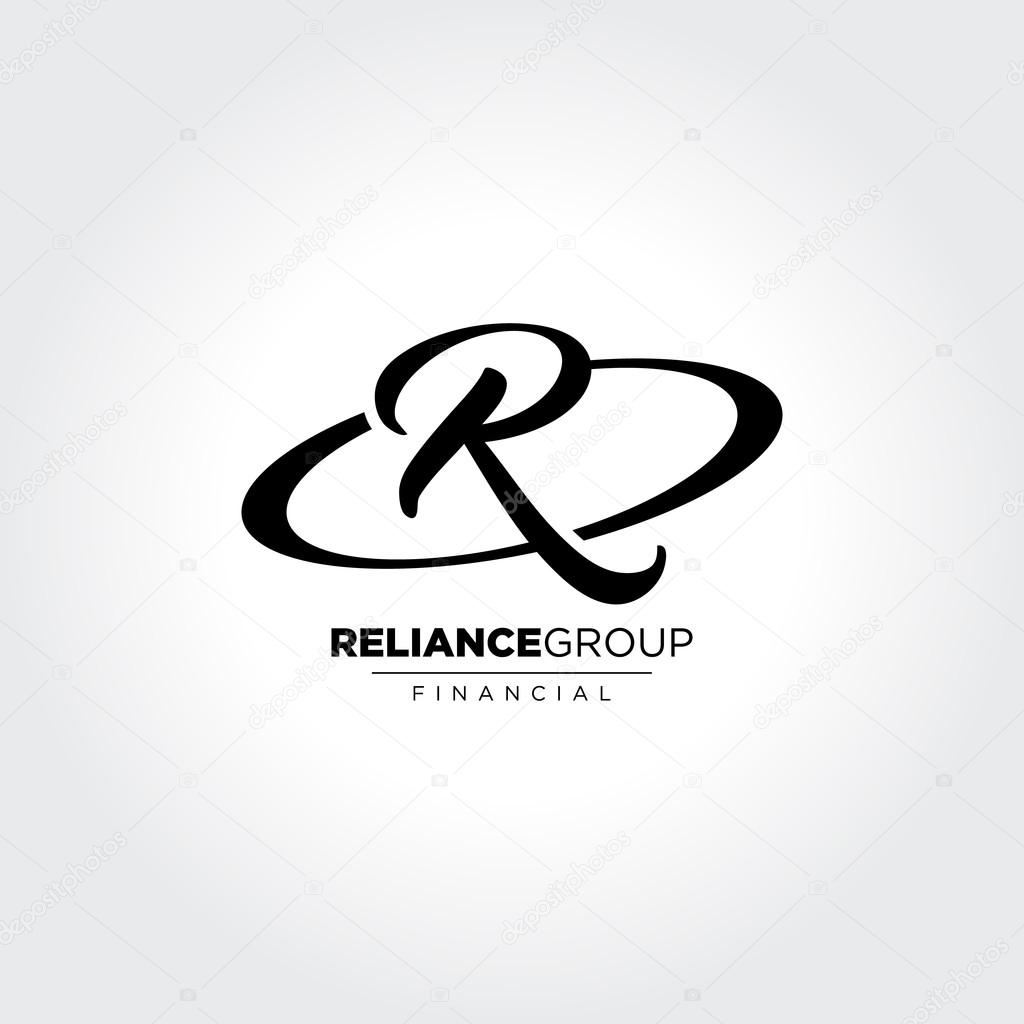 R Initial Symbol in circle Stock Vector by ©SriRejeki 125562316