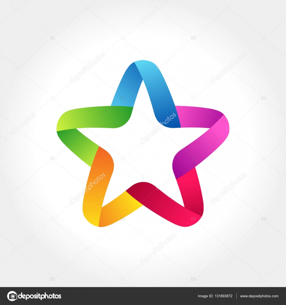 Colorful Star logo and icon design — Stock Vector © SriRejeki #131693872