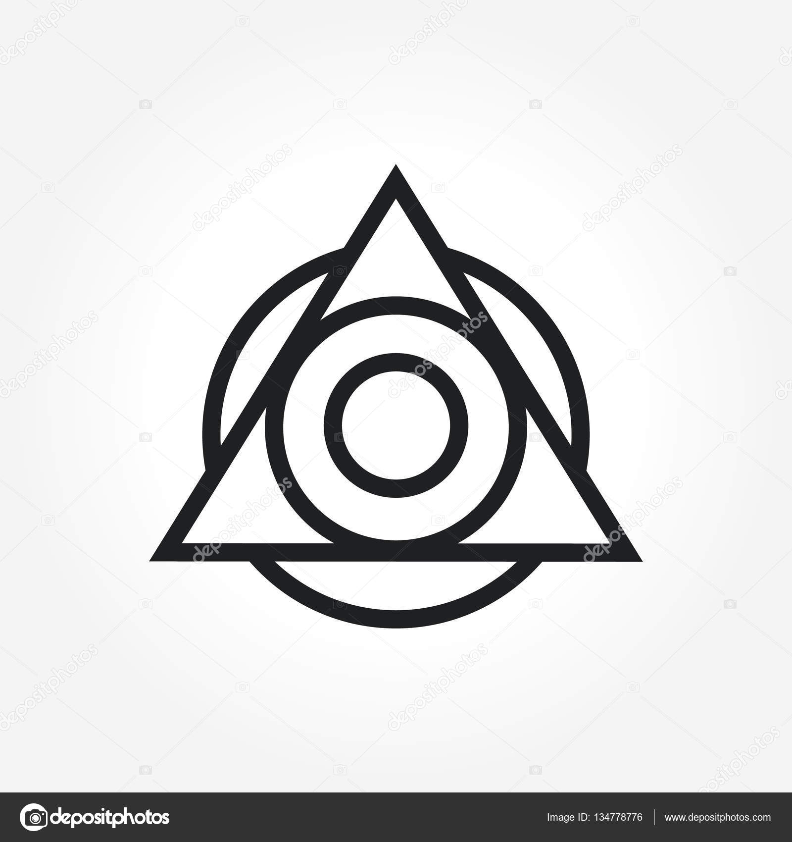 Triangle Symbol Design Stock Vector Image by ©SriRejeki #134778776