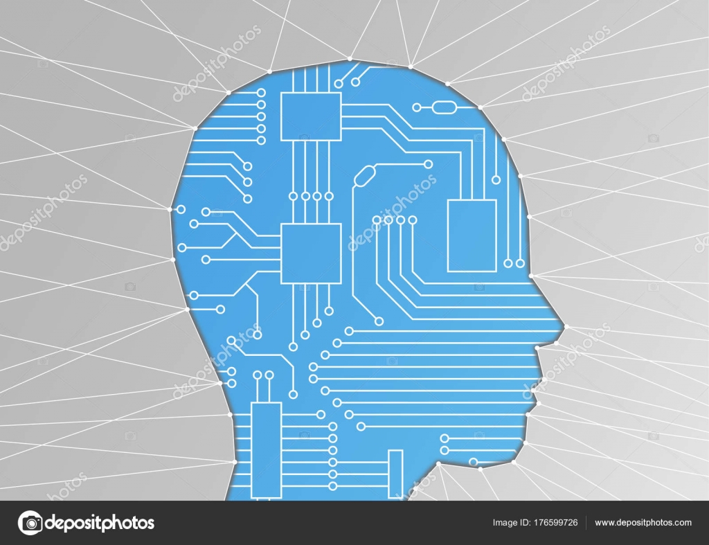 Artificial Intelligence Machine Learning Digitization Concept Vector ...