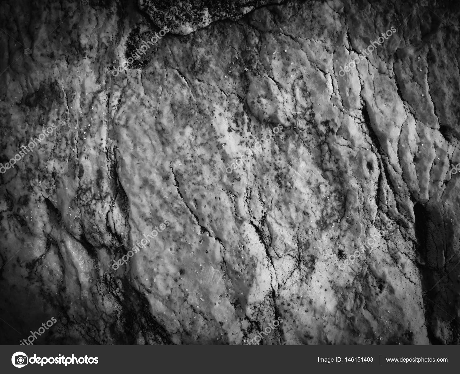 Natural black rock stone surface granite abstract backdrop textured ...