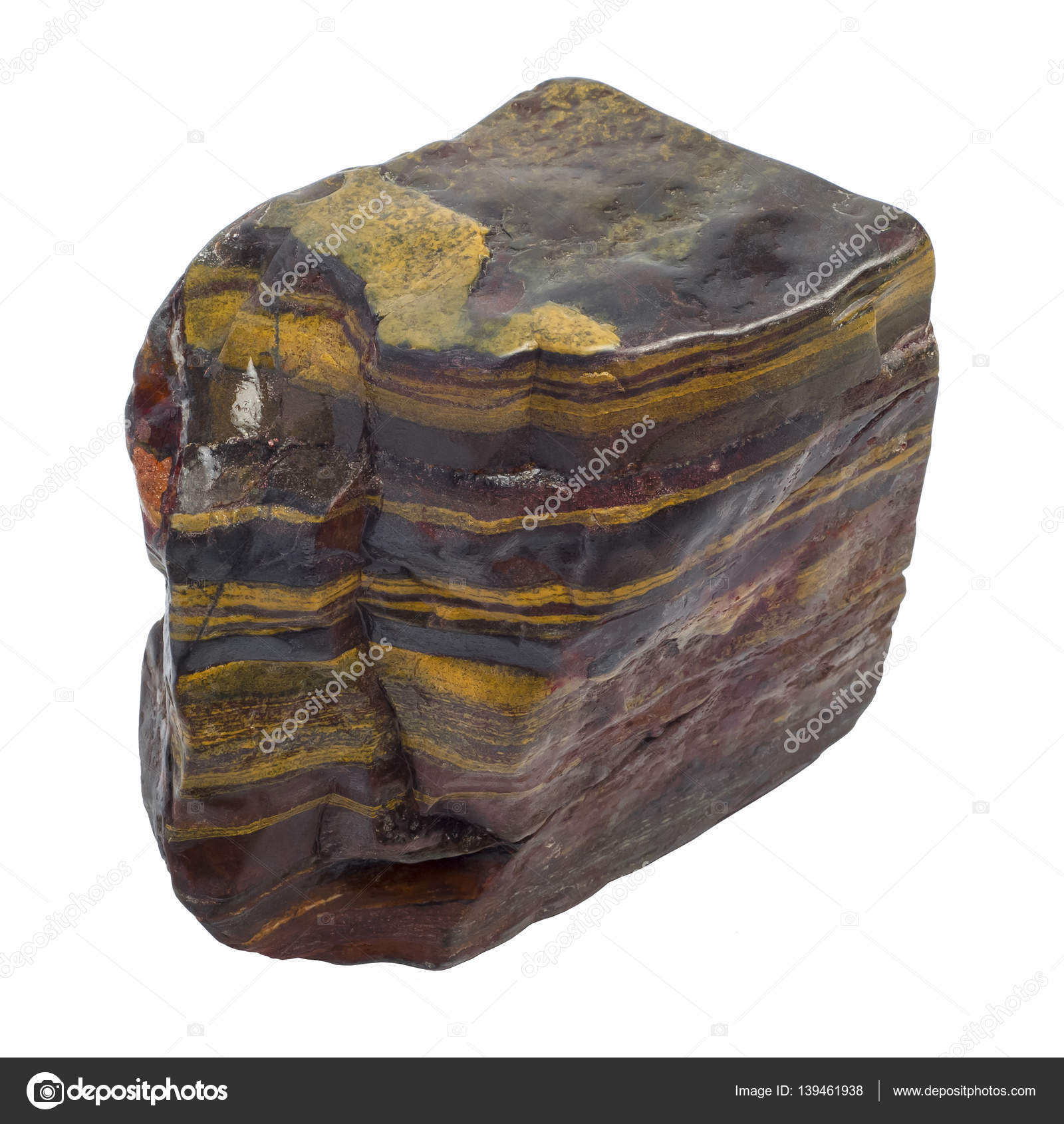 Tiger Iron gemstone Stock Photo by ©aregfly 139461938