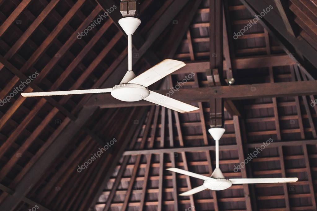 Old ceiling fans — Stock Photo © olegbreslavtsev #153573032