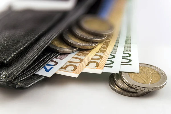 Open wallet with coins — Stock Photo © IngridsI #2175075