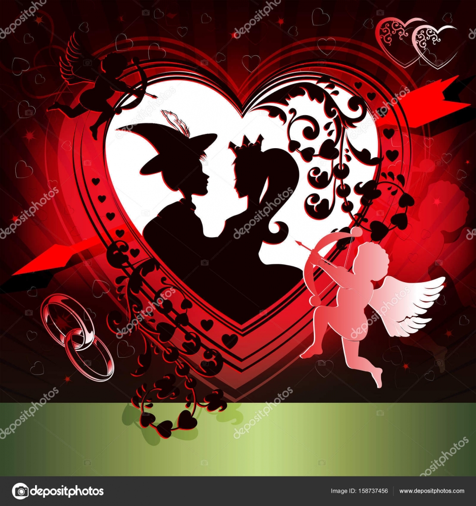 Disegno Di Cuore Innamorato - Disegni HD