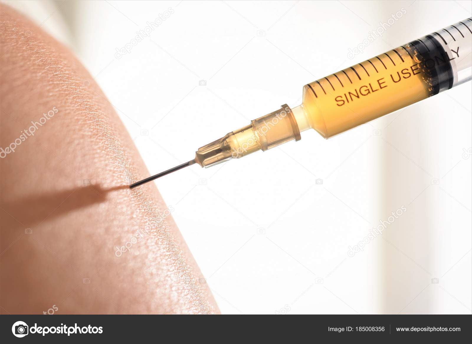 Hypodermic Needle Injection