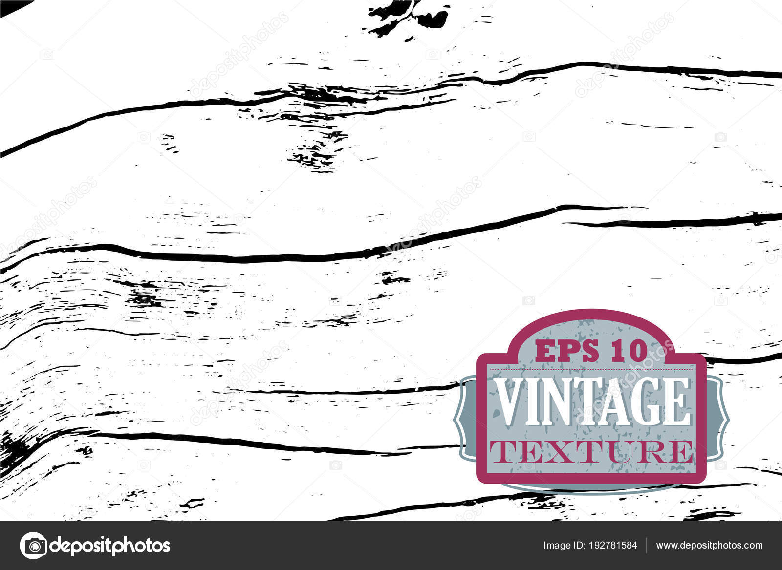 Distressed wood surface vector texture. Rustic wooden surface. ⬇ Vector ...