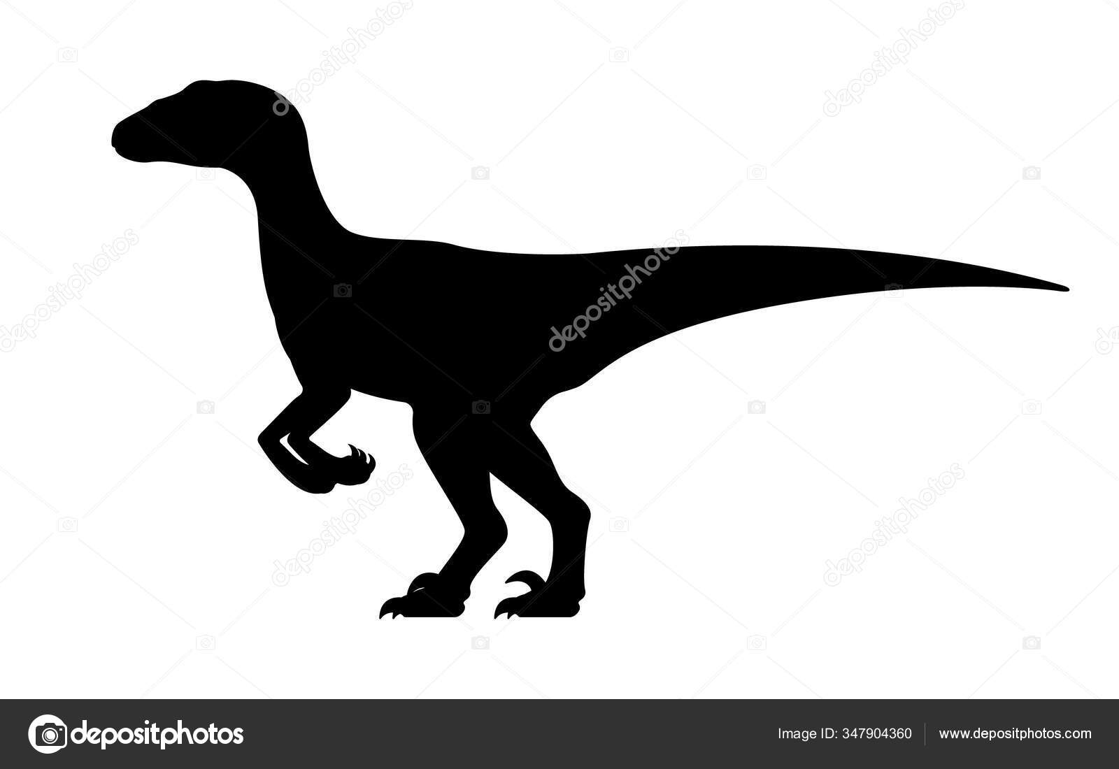 Velociraptor Silhouette Velociraptor SVG Geschnitten Datei Instant