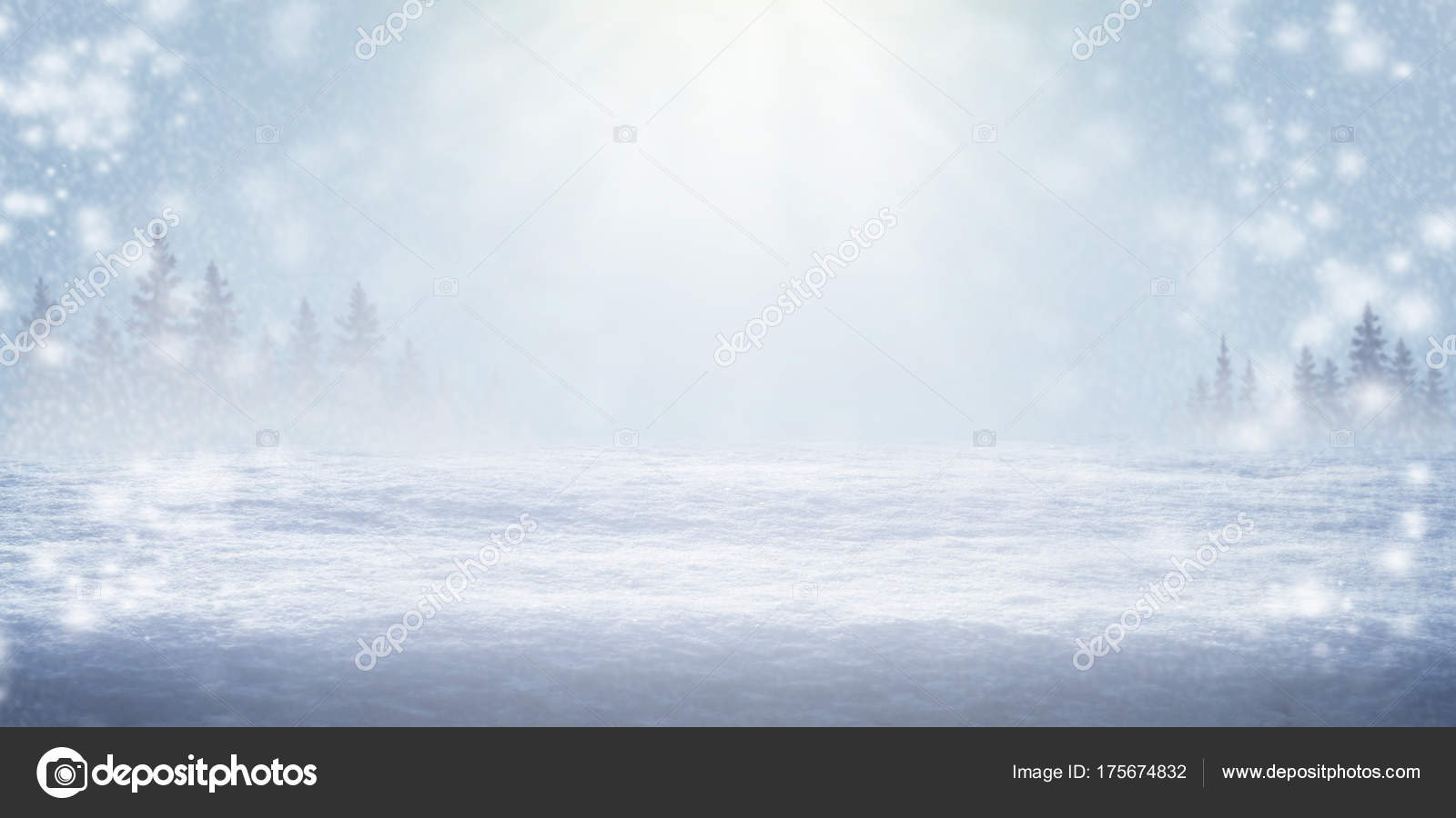 Glistening Snow Wallpaper
