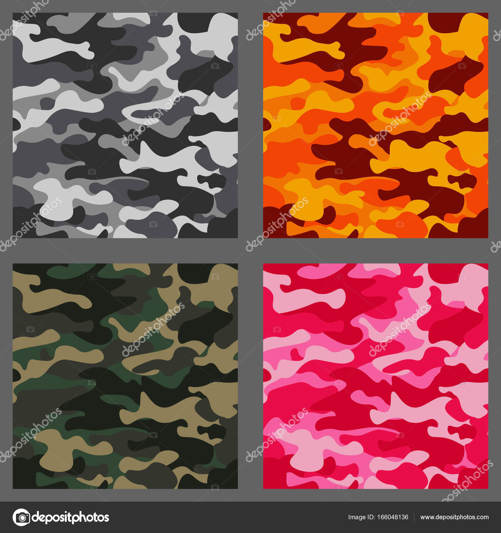 Camo Seamless Background